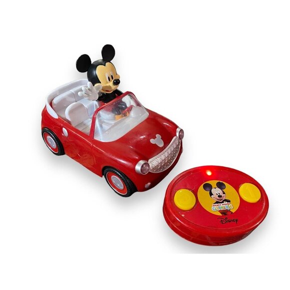 Jada Toys | Toys | Disney Mickey Mouse Clubhouse Red Roadster Rc Racer ...